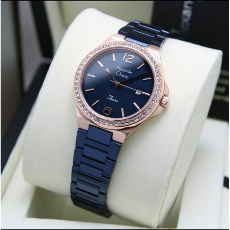 Jual ORIGINAL GARANSI RESMI 1 TAHUN JAM TANGAN WANITA ALEXANDRE ...