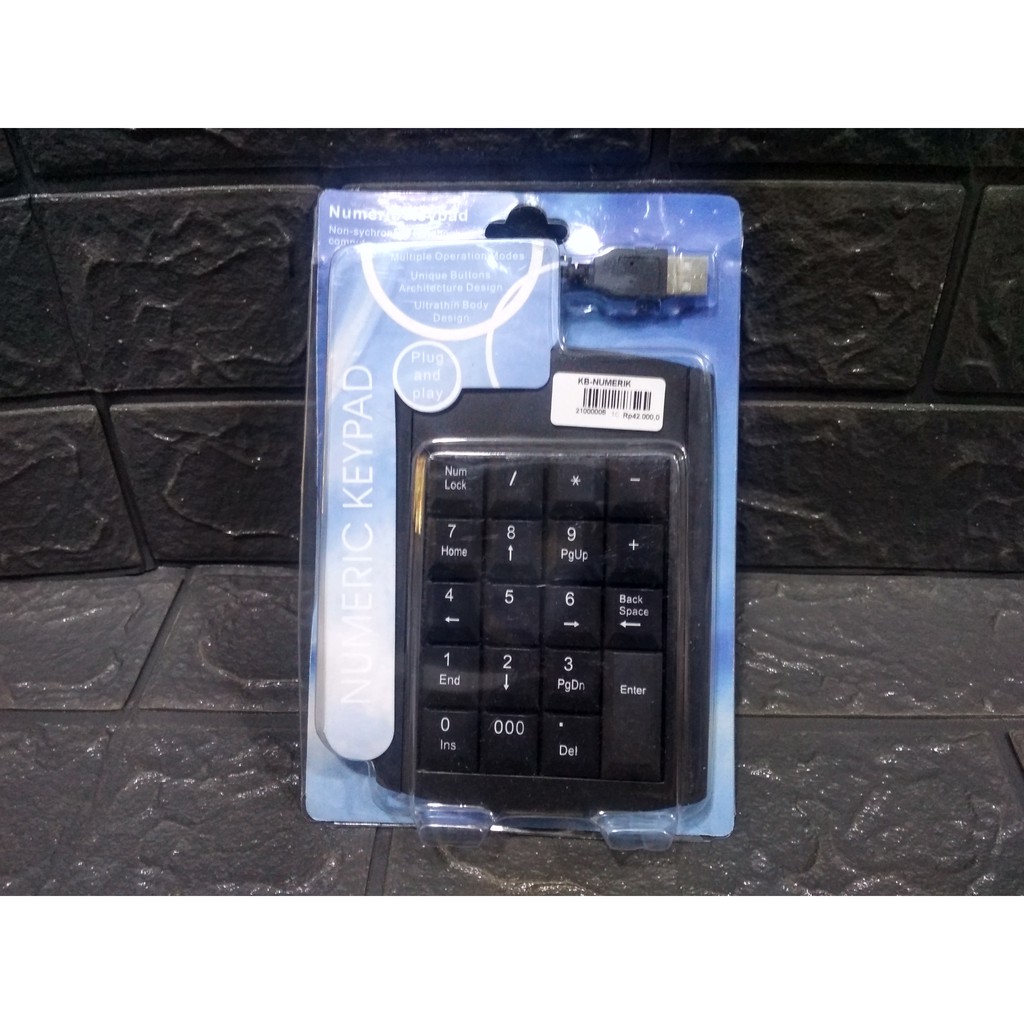 Jual KEYBOARD NUMERIC KEYPAD NUMERIC USB | Shopee Indonesia