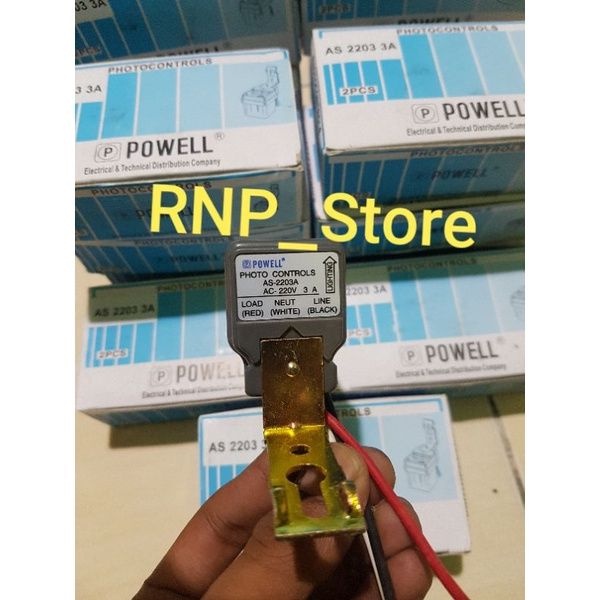 Jual Sensor cahaya photocontrols otomatis 3A | Shopee Indonesia