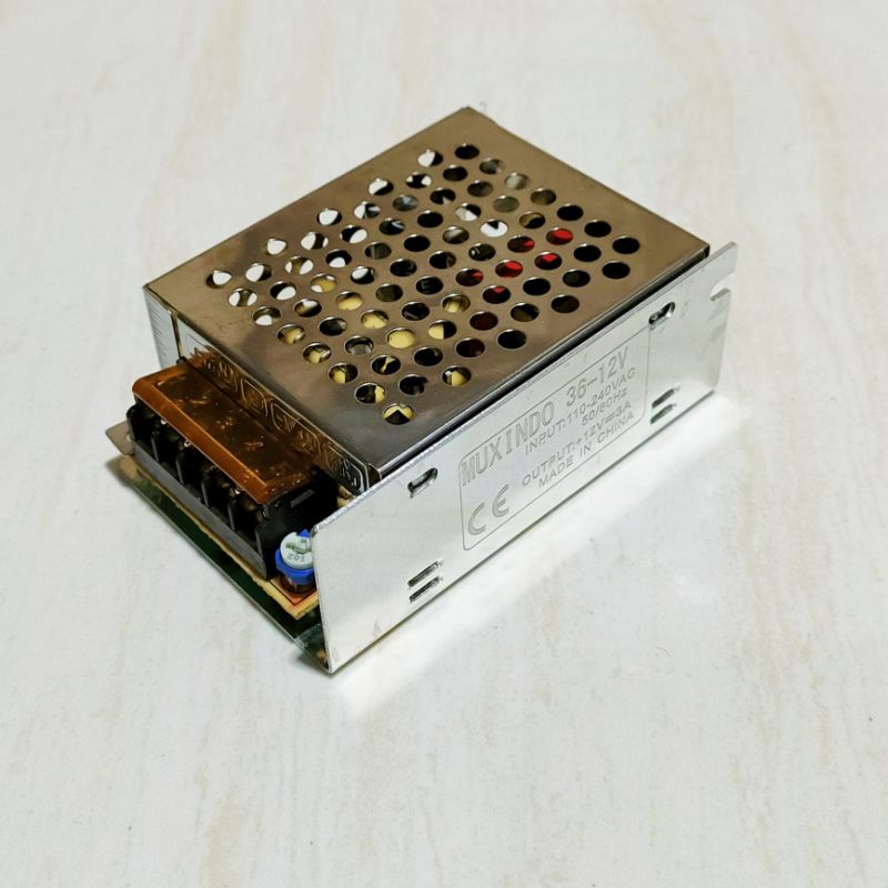 Jual SMPS Jaring 12v 3A PSU Bias Class d atau LED 12 Volt 3 Ampere ...