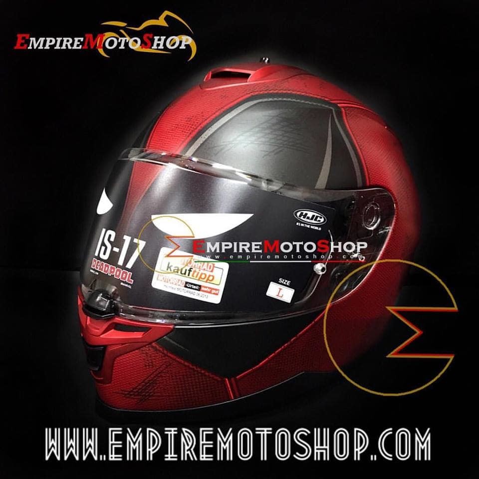 Jual Helm HJC Deadpool IS17 | Shopee Indonesia
