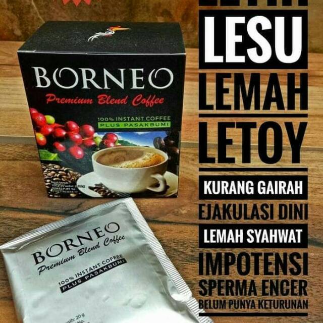 Jual KOPI BORNEO/BORNEO PREMIUM BLEND COFFEE/KOPI STAMINA PRIA | Shopee ...