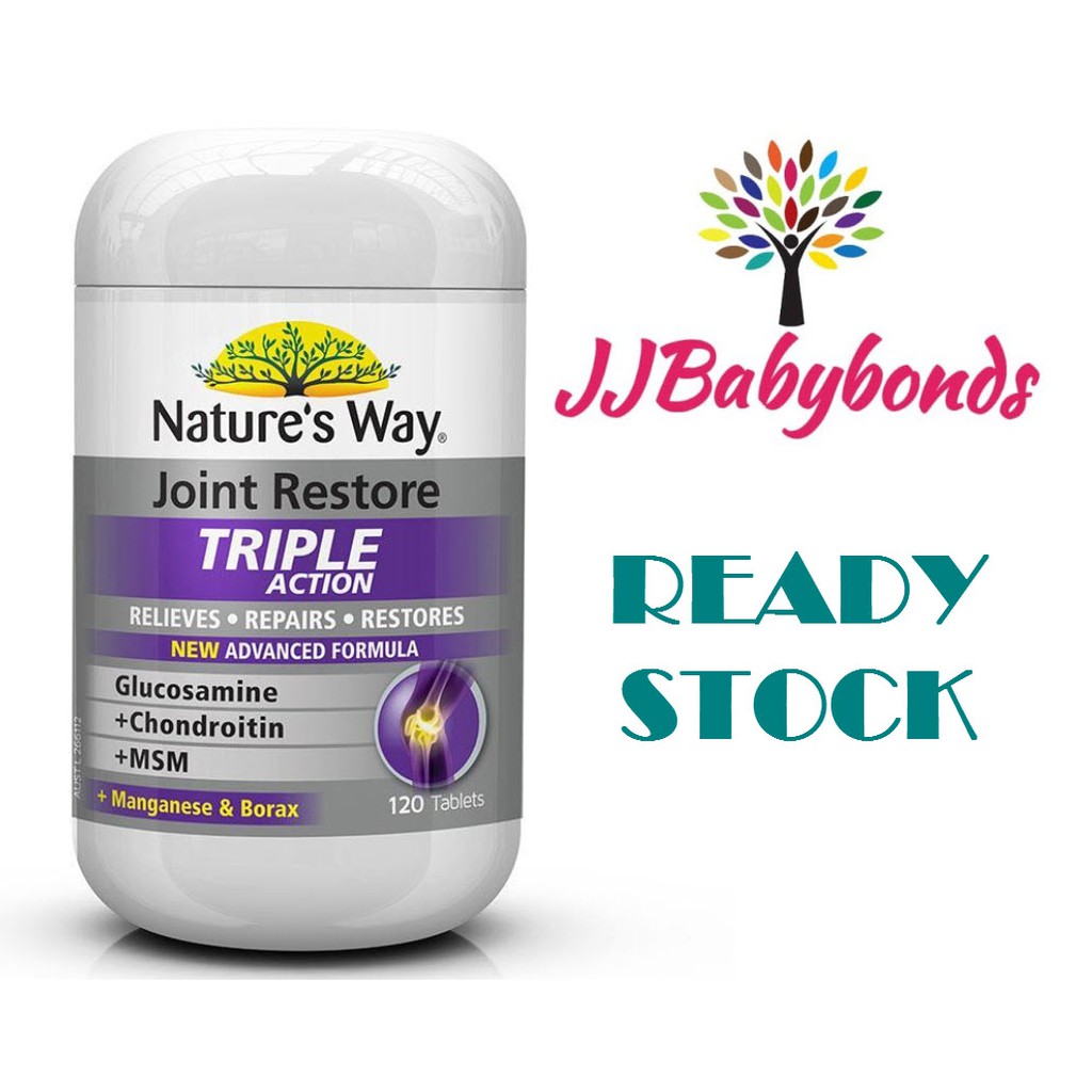 Jual Nature's Way Joint Restore Triple Action 60 Kapsul | Shopee Indonesia