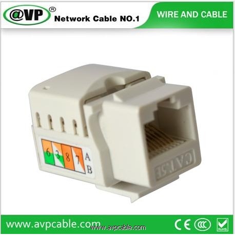 Jual CAT 5 RJ45 Keystone modular jack (AVP-5EUKJ) | Shopee Indonesia