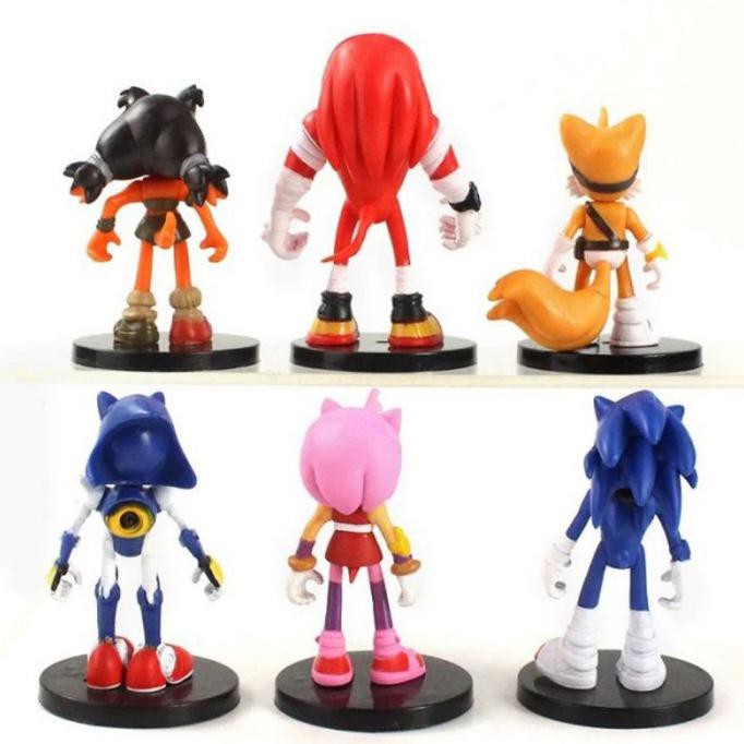 Jual Mainan Anak Sonic Figure Topper Set 6 Bh Outletandara | Shopee ...