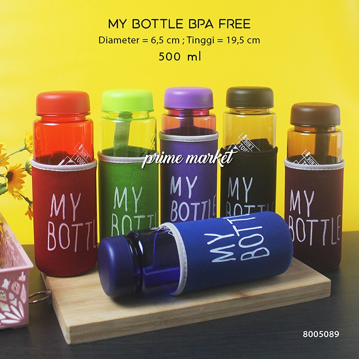 Jual New Design My Bottle Botol Minum / Botol Minum Mybottle 500 ml ...