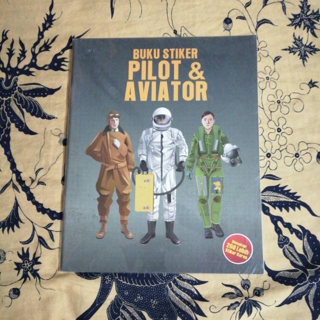 Jual BUKU STIKER PILOT DAN AVIATOR // BUKU AKTIVITAS ANAK | Shopee ...