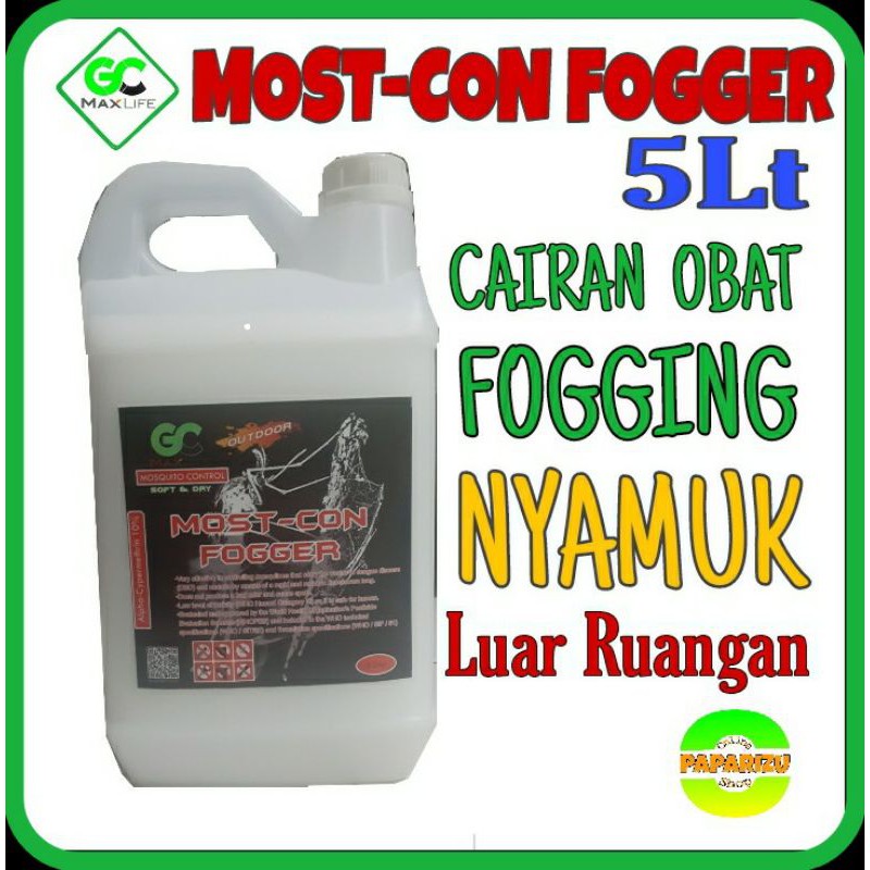 Jual Obat Fogging nyamuk 5liter GC Maxlife MOS-CON Fogger 5liter ...