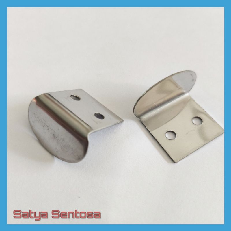 Jual Plat Klem Kaca L Stainless | Plat Penjepit Penahan Kaca Stainless ...