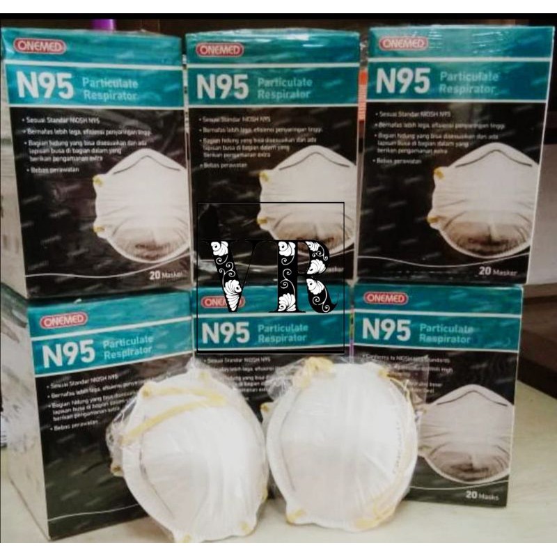 Jual READY !! MASKER N95 ONEMED | Shopee Indonesia