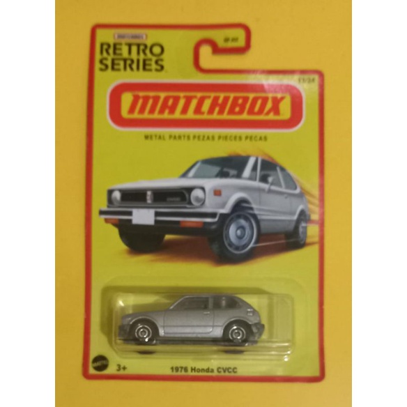 Jual Matchbox Retro Series 1976 Honda CVCC | Shopee Indonesia