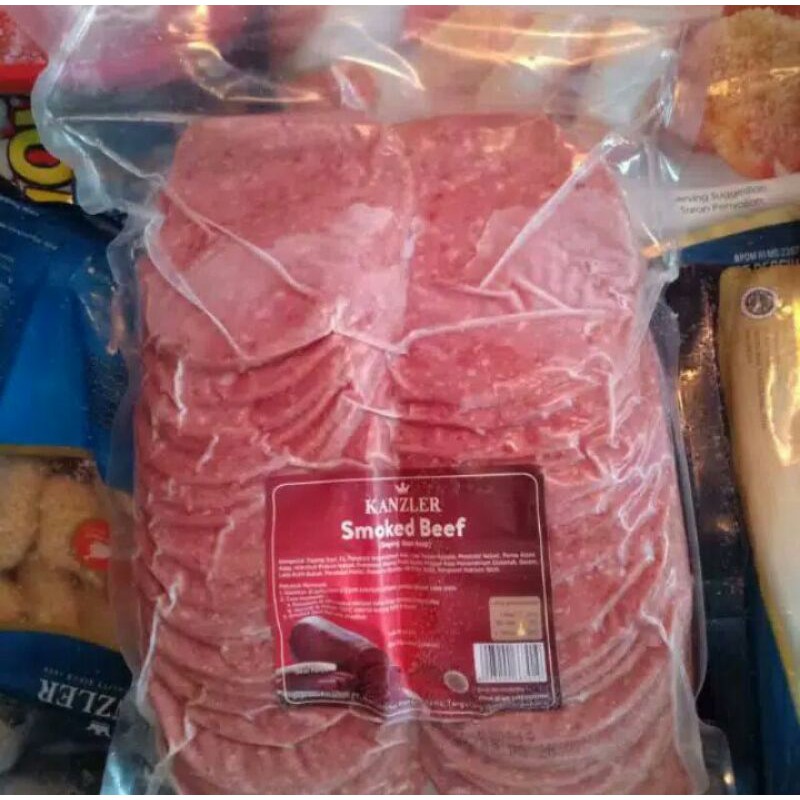 Jual Smoke Beef Kanzler 1 kg | Shopee Indonesia