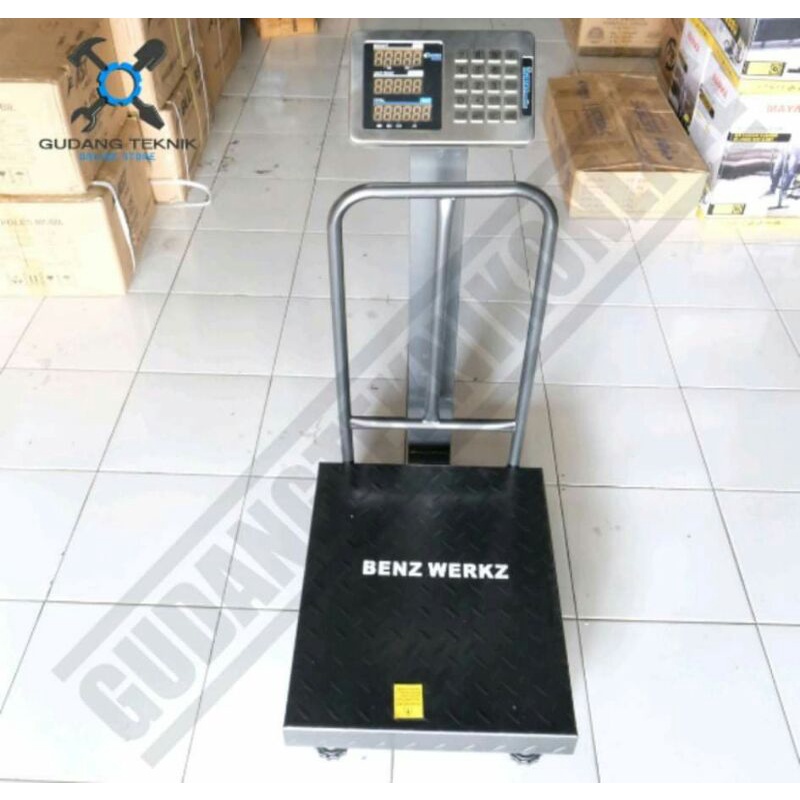 Jual Timbangan Duduk Digital Rail Benz 150Kg / Timbangan Digital Benz150 Kg murah dan ...