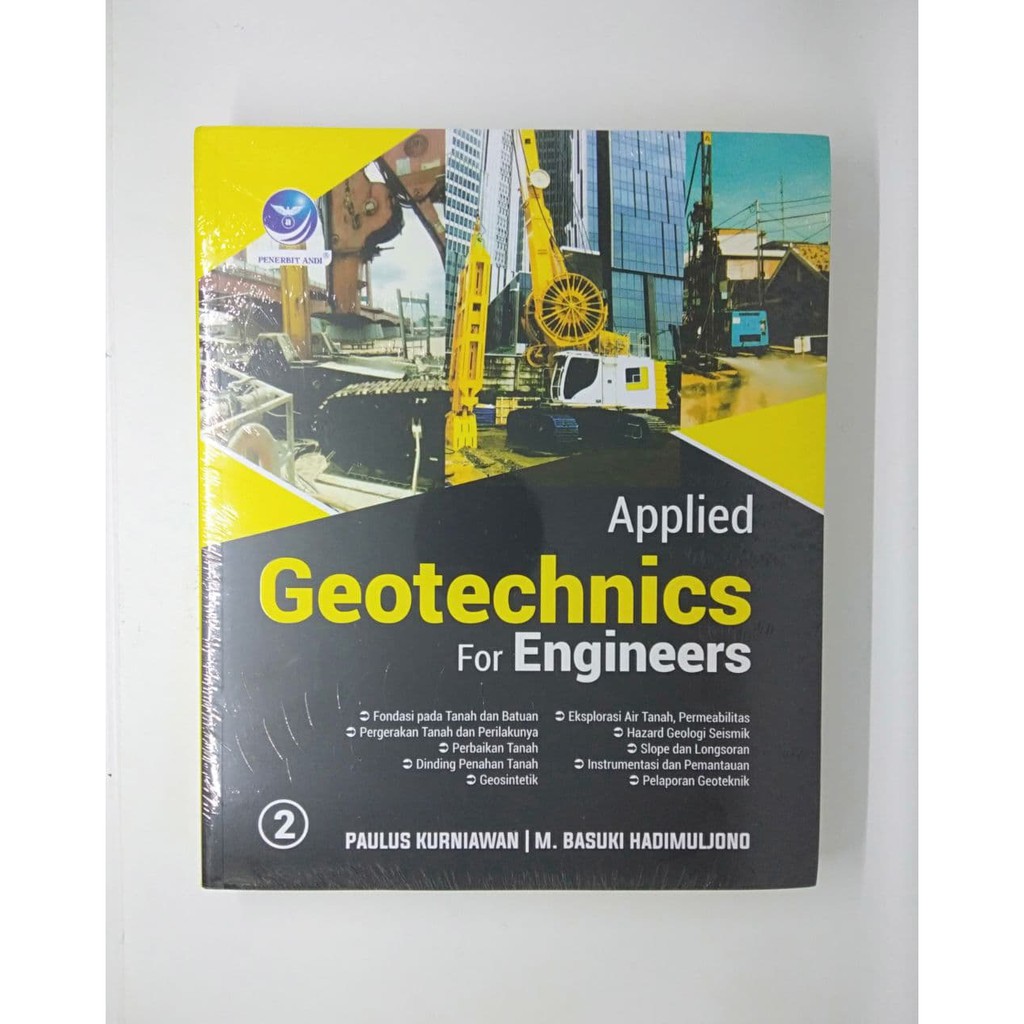 Jual Buku Teknik sipil Applied Geotechnics For Engineers Edisi 2 | Shopee Indonesia
