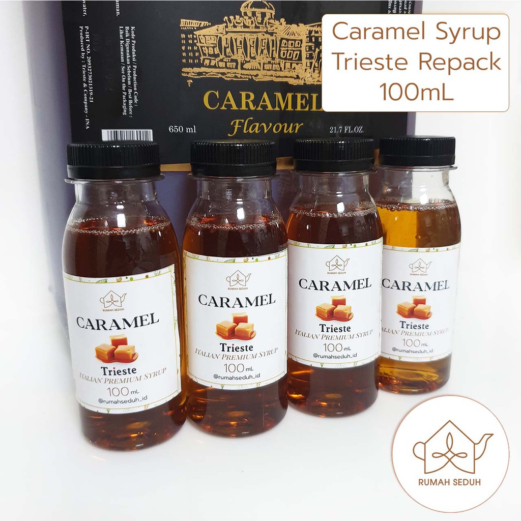 Jual Trieste Syrup 100mL - Coffee Syrup : Caramel, Vanila, Rum ...
