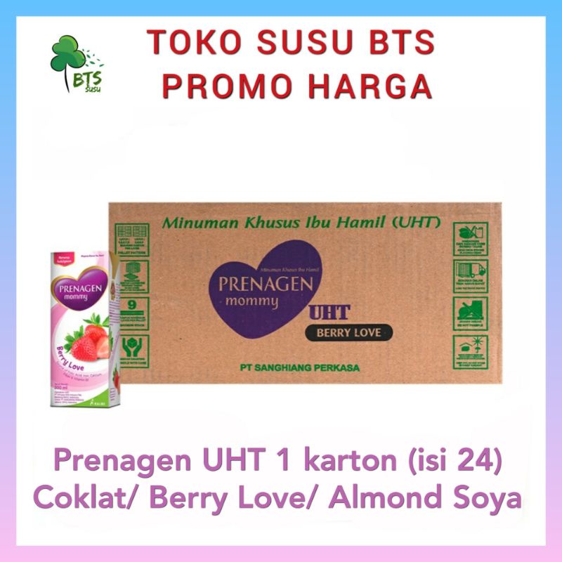 Jual PRENAGEN MOMMY UHT 185ml BELI 1 KARTON 24pcs | Shopee Indonesia
