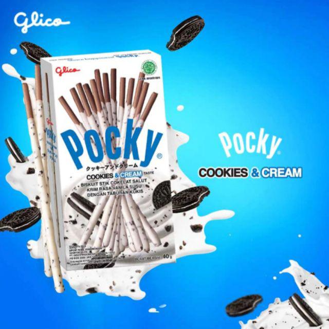 Jual Pocky / Glico Pocky / DoubleChoco ChocoBanana Strawberry CookiesCream Chocolate Matcha ...