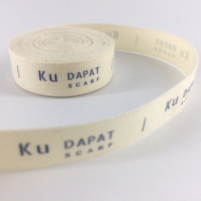Jual Pita Label Katun Ukuran 1.2cm (1/2 inch) | Shopee Indonesia