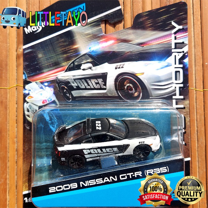 Jual MAISTO DESIGN 2009 NISSAN GT-R R35 POLICE - SKYLINE R32 R33 R34 ...