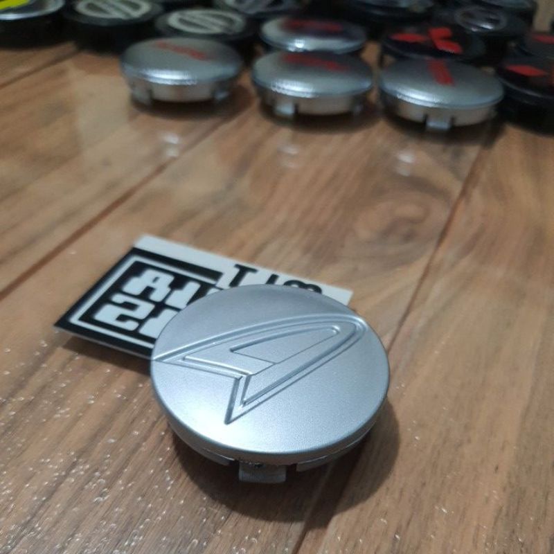 Jual dop velg luxio granmax silver 5,7cm | Shopee Indonesia