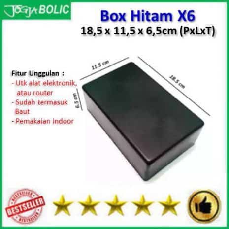 Jual Box X6 Casing Komponen Box Router Hitam Indoor | Shopee Indonesia