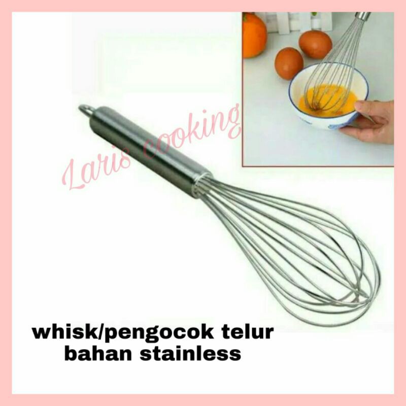 Jual Whisk atau pengocok telur manual | Shopee Indonesia