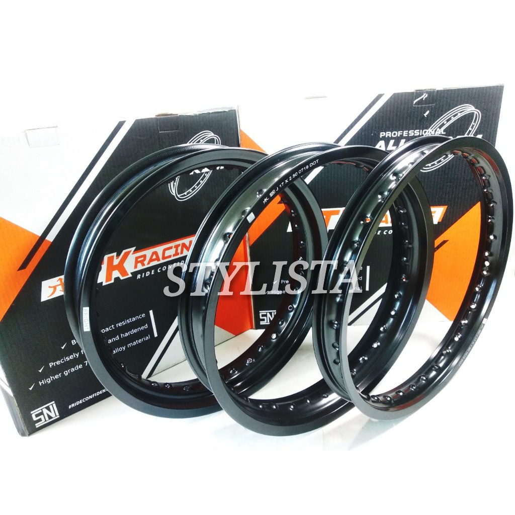 Jual Velg TK Bright Ukuran 215 Ring 17 Original TK Japan Warna Hitam ...