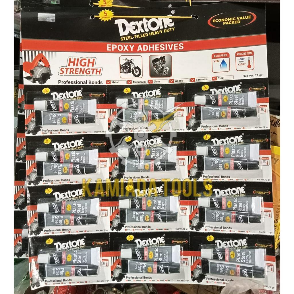 Jual Lem Dextone Mini/Lem Besi Dextone Mini/Lem Epoxy 12gram Dextone ...