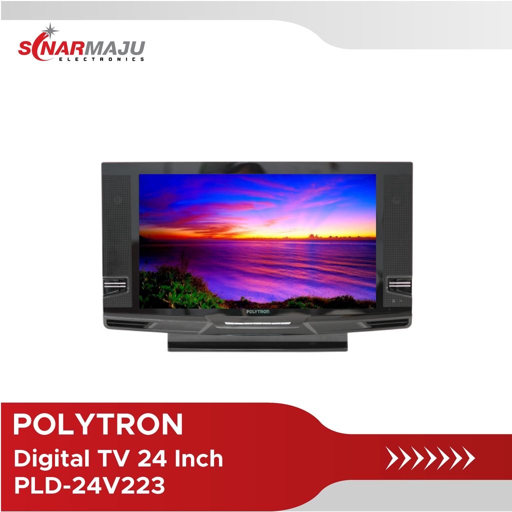 Jual Digital TV 24 Inch Polytron HD Ready PLD-24V223 / PLD24V223 ...