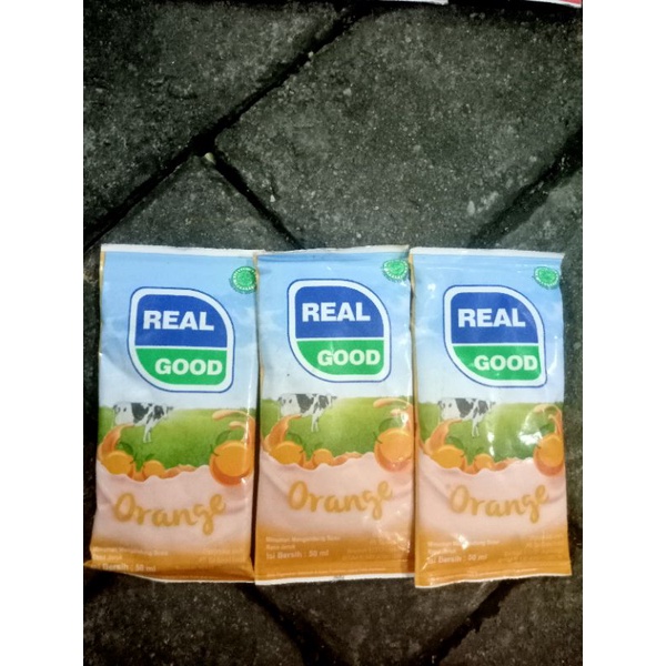 Jual Susu UHT Bantal Real Good 50 ML | Shopee Indonesia
