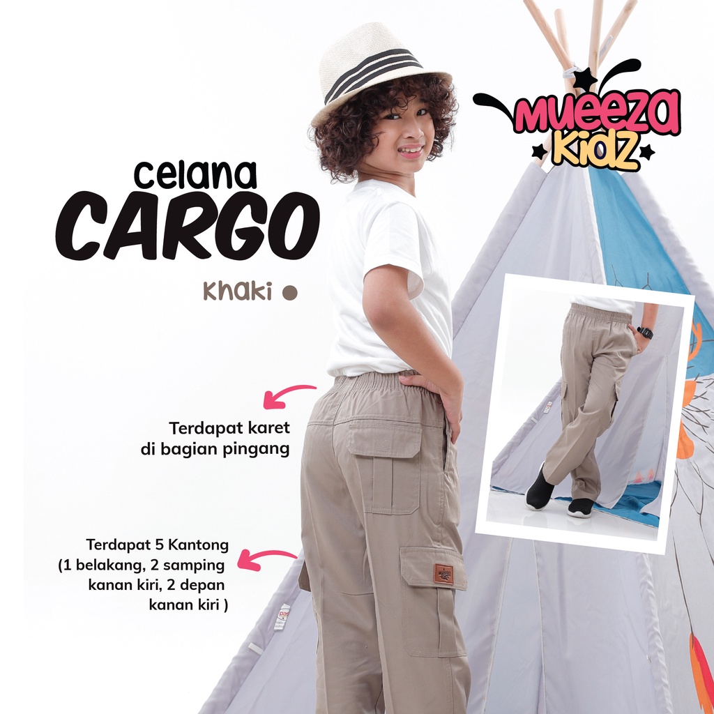 Jual Celana Cargo Anak USIA 14-17 thn by Mueeza Kidz SIZE 28,30,32 ...