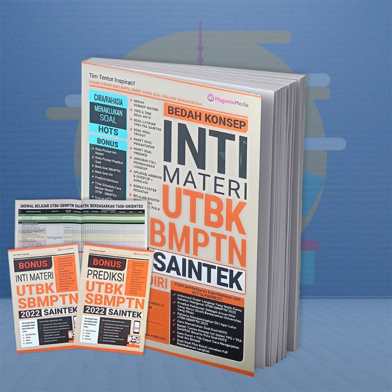 Jual BUKU UTBK SBMPTN SAINTEK BEDAH KONSEP INTI MATERI UTBK SBMPTN ...