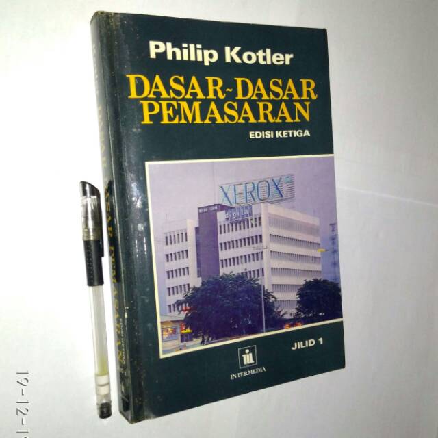 Jual ORIGINAL - Dasar-Dasar Pemasaran (Edisi Ketiga Jilid I) - Philip Kotler | Shopee Indonesia