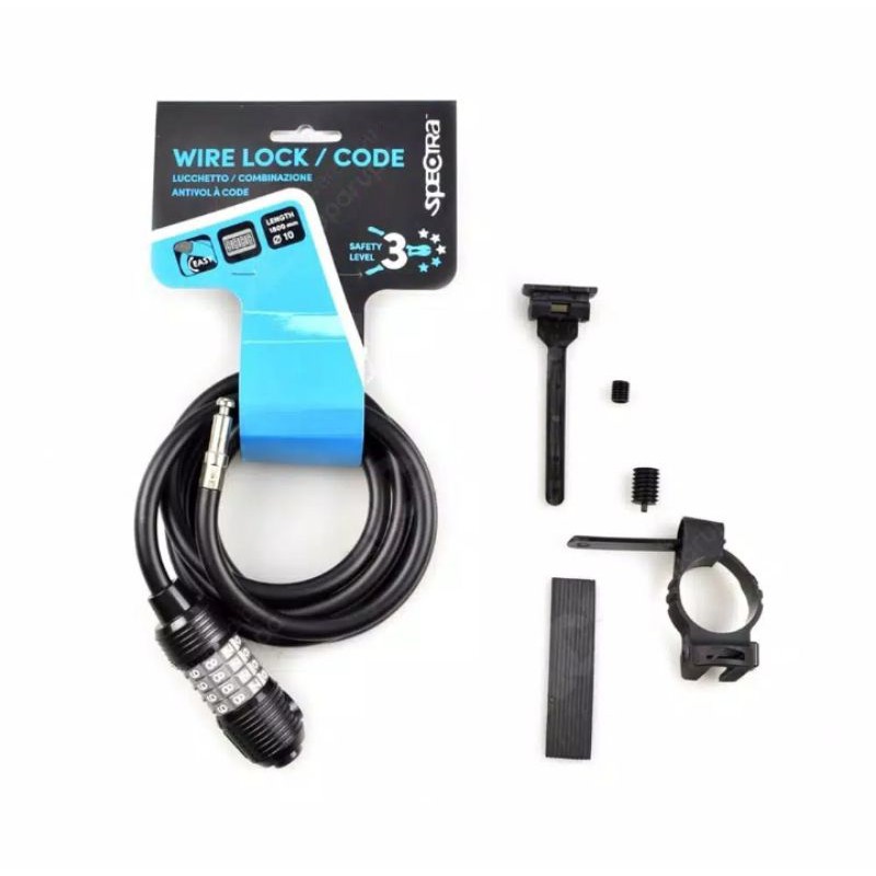 Jual gembok sepeda spectra original 180 cm | Shopee Indonesia