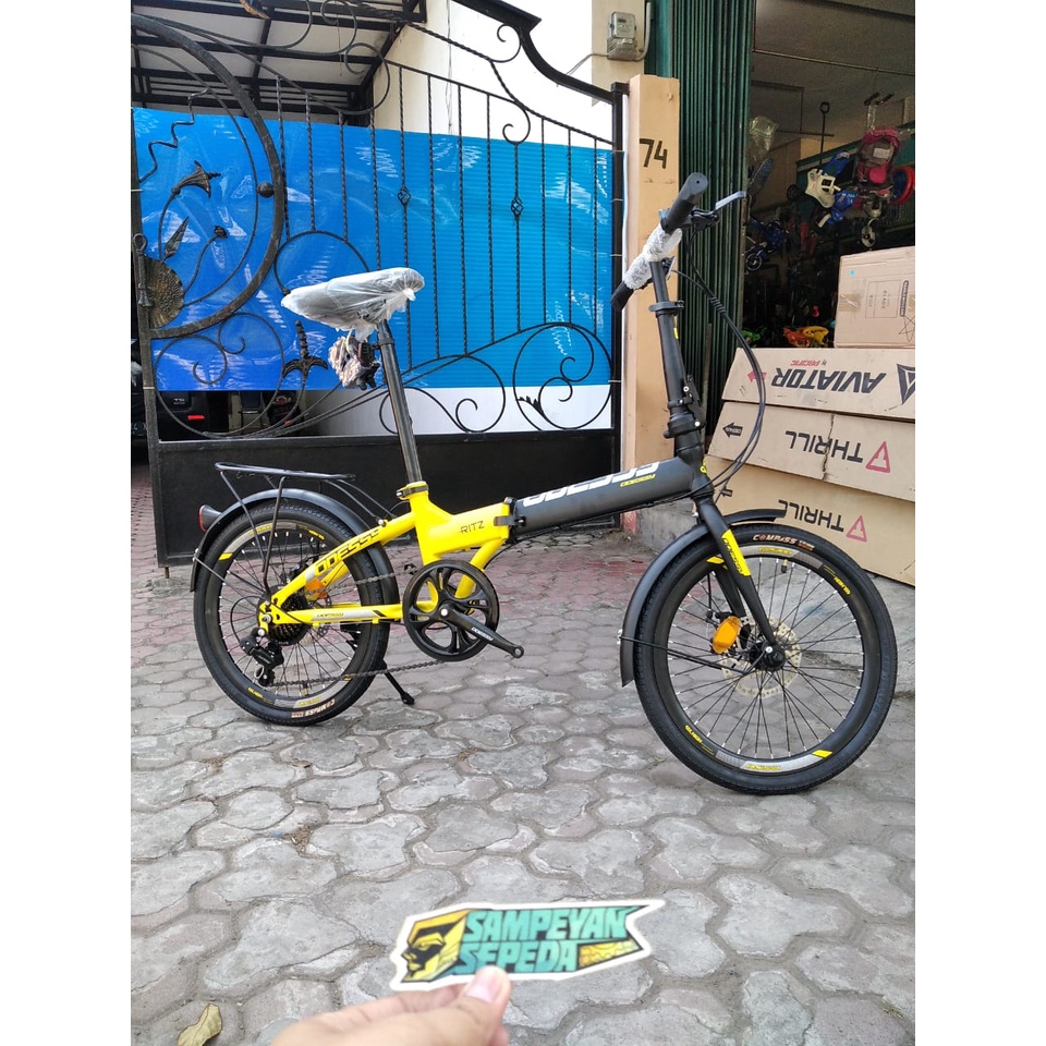Jual Sepeda Lipat Odessy Ritz Ukuran 20 Inch Seli Pesanan | Shopee ...