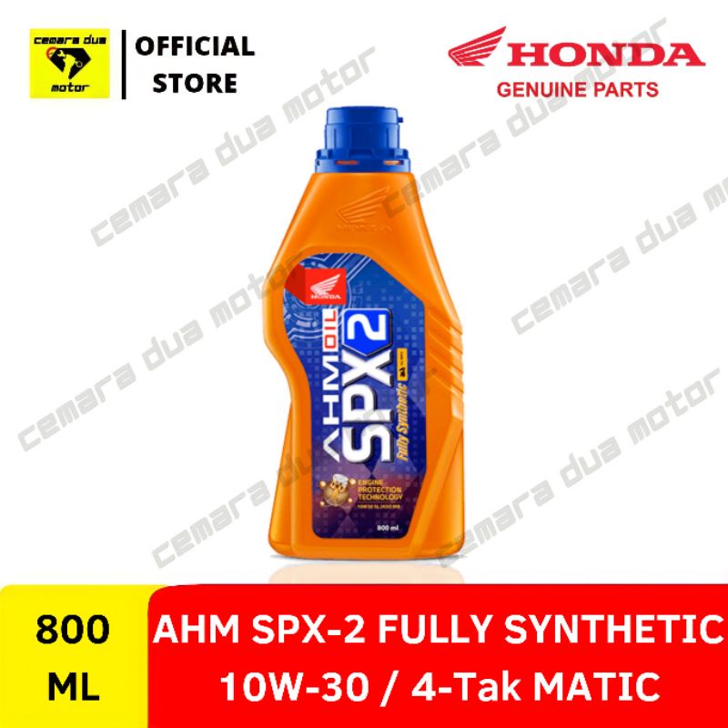 Jual OLI AHM SPX-2 FULLY SYNTHETIC 10W-30 800ML ORIGINAL 100% ...