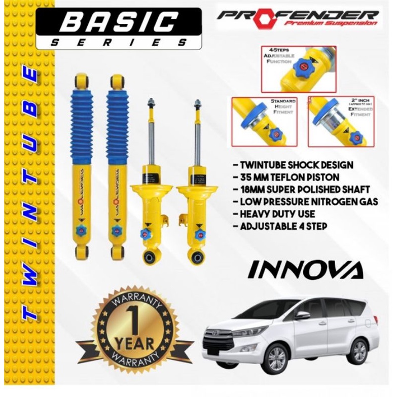Jual Shock Absorber Profender Innova Reborn Bagian Depan & Belakang ...