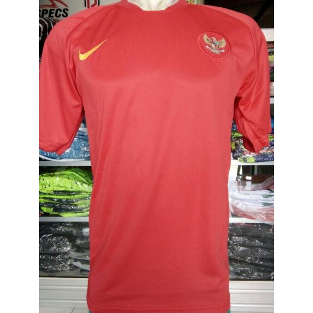 Jual Jersey Kaos Bola Timnas Indonesia Home Merah | Shopee Indonesia