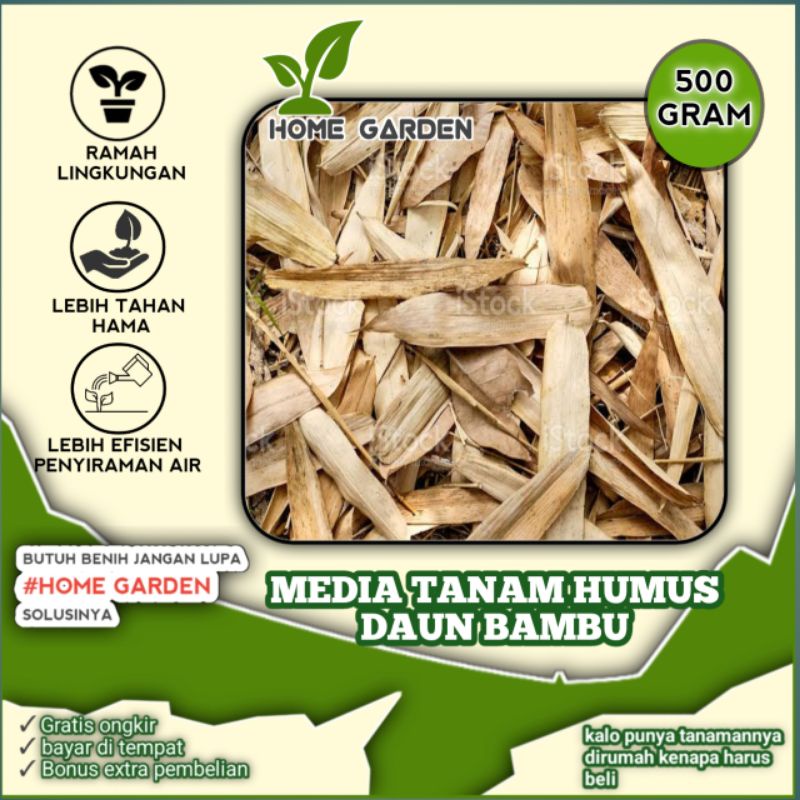 Jual Media tanam HUMUS DAUN BAMBU membuat tanaman tambah subur | Shopee ...