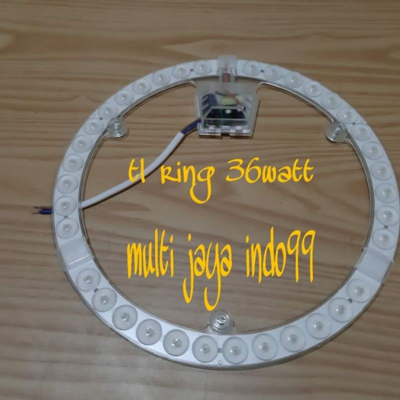 Jual lampu led ring light 36watt 220V/lampu pengganti tl ring led ...