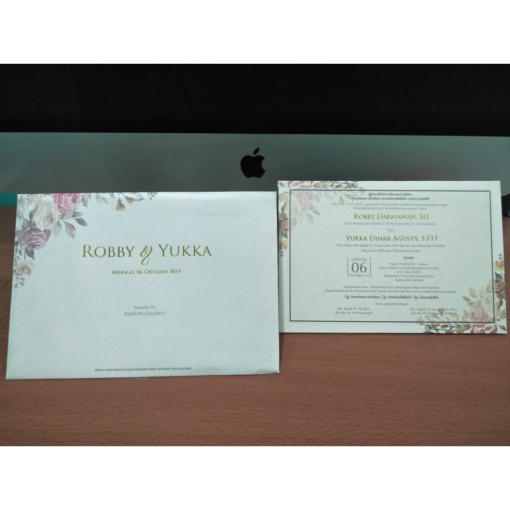 Jual Undangan Pernikahan Hard Cover Landscape | Shopee Indonesia