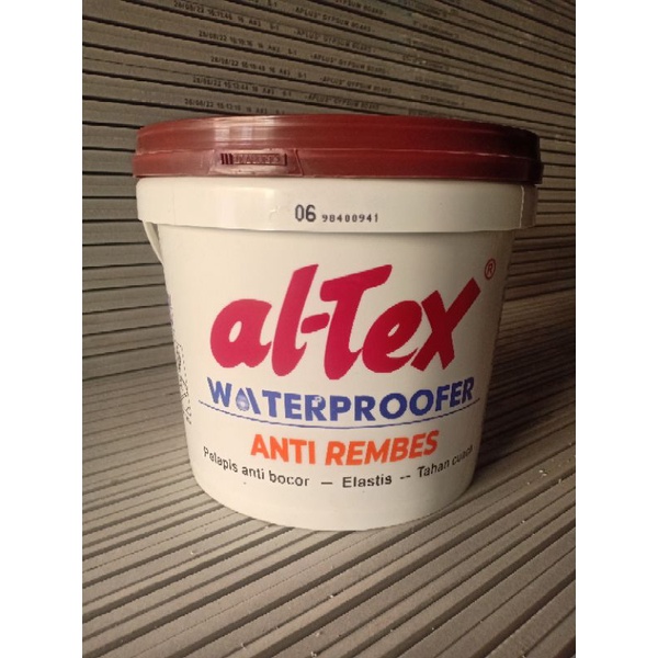 Jual Altex waterproof anti bocor warna merah (4kg) | Shopee Indonesia