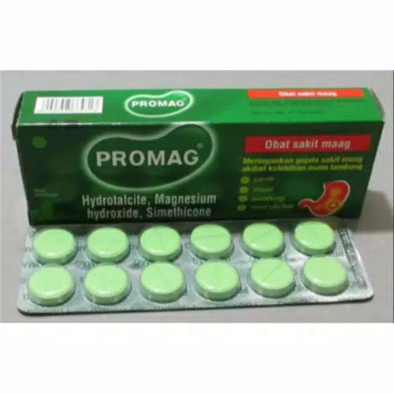 Jual promaag obat sakit maag 12 tablet | Shopee Indonesia