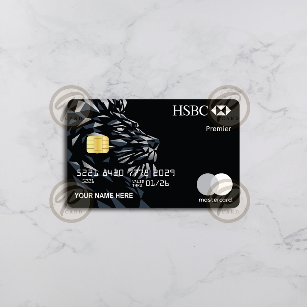 Jual [FAKE] HSBC PREMIER - Card Cover Skin Sticker - PLIATA Stiker ...
