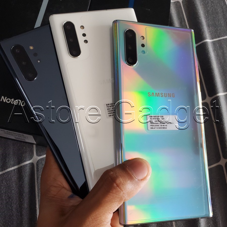 Jual SAMSUNG NOTE 10 PLUS 256GB - RAM 12GB - Second - Bekas - Fullset ...