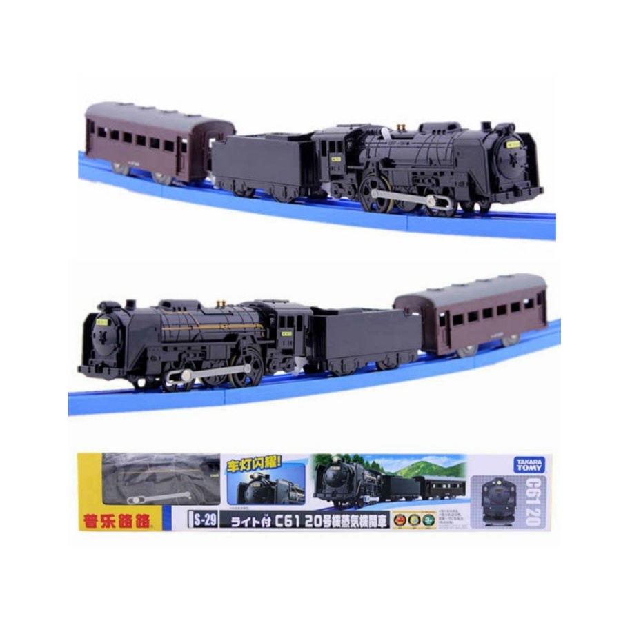 Jual Takara Tomy Plarail S-29 Locomotive Type C61-20 with Light | Shopee Indonesia