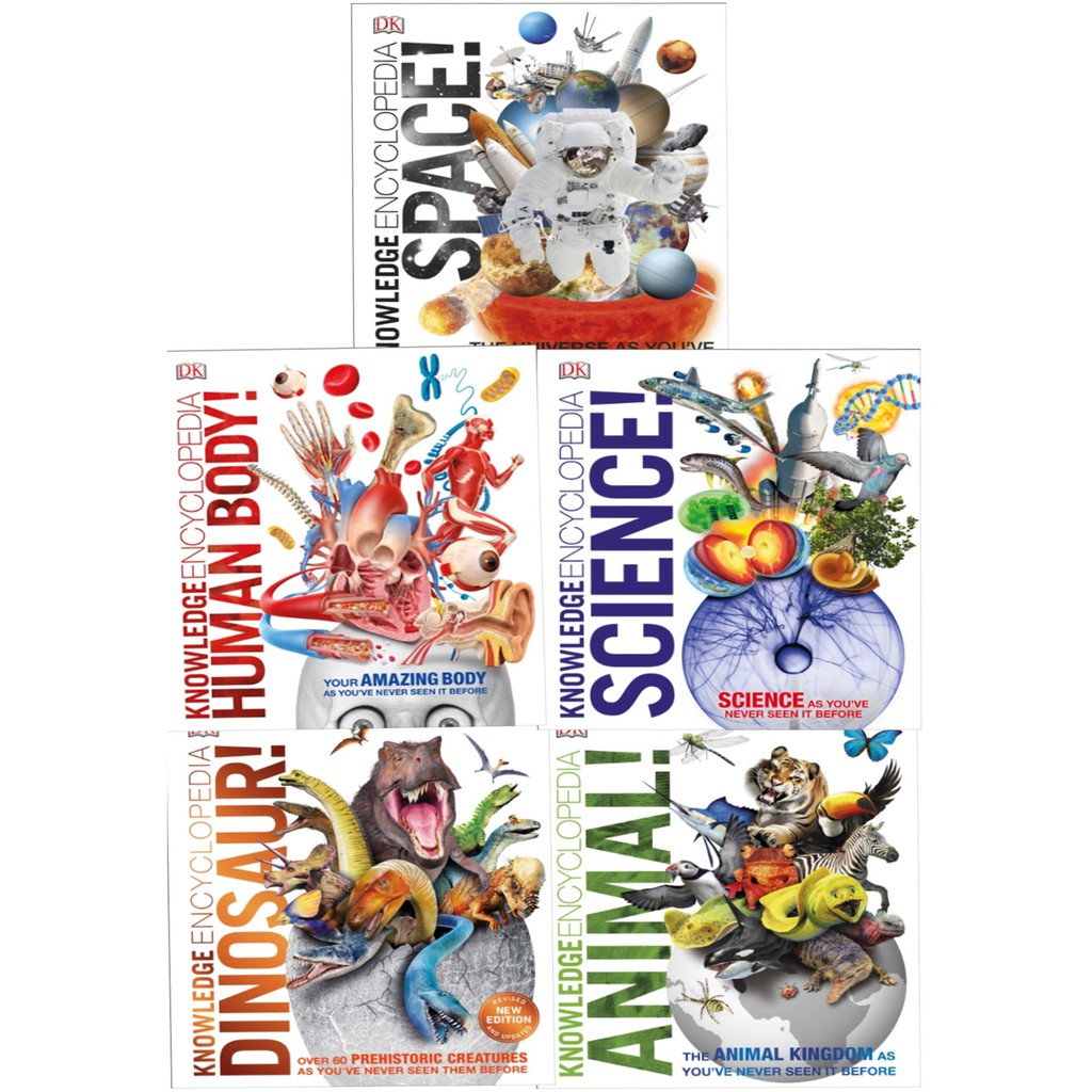 Jual DK Knowledge Encyclopedia HUMAN BODY / ANIMAL / SPACE / DINOSAUR ...
