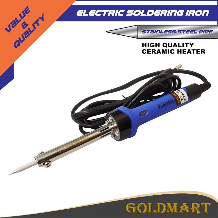 Jual Solder Listrik 40W / Flexigo Soldering Iron 40 watt | Shopee Indonesia
