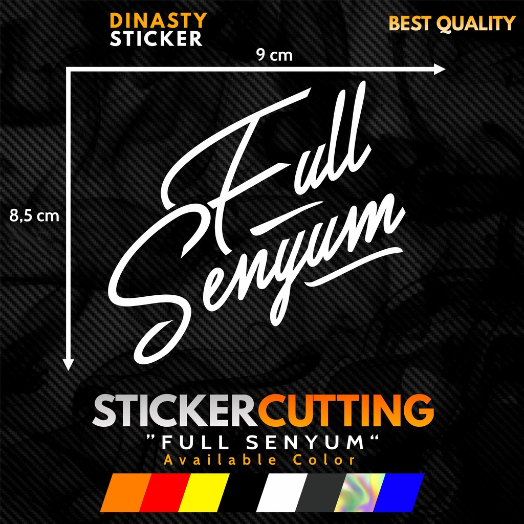 Jual STICKER STIKER CUTTING VIRAL FULL SENYUM | Shopee Indonesia