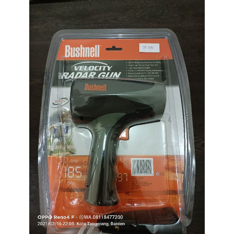 Jual Speed Gun Bushnell Radar Gun Velocity | Shopee Indonesia